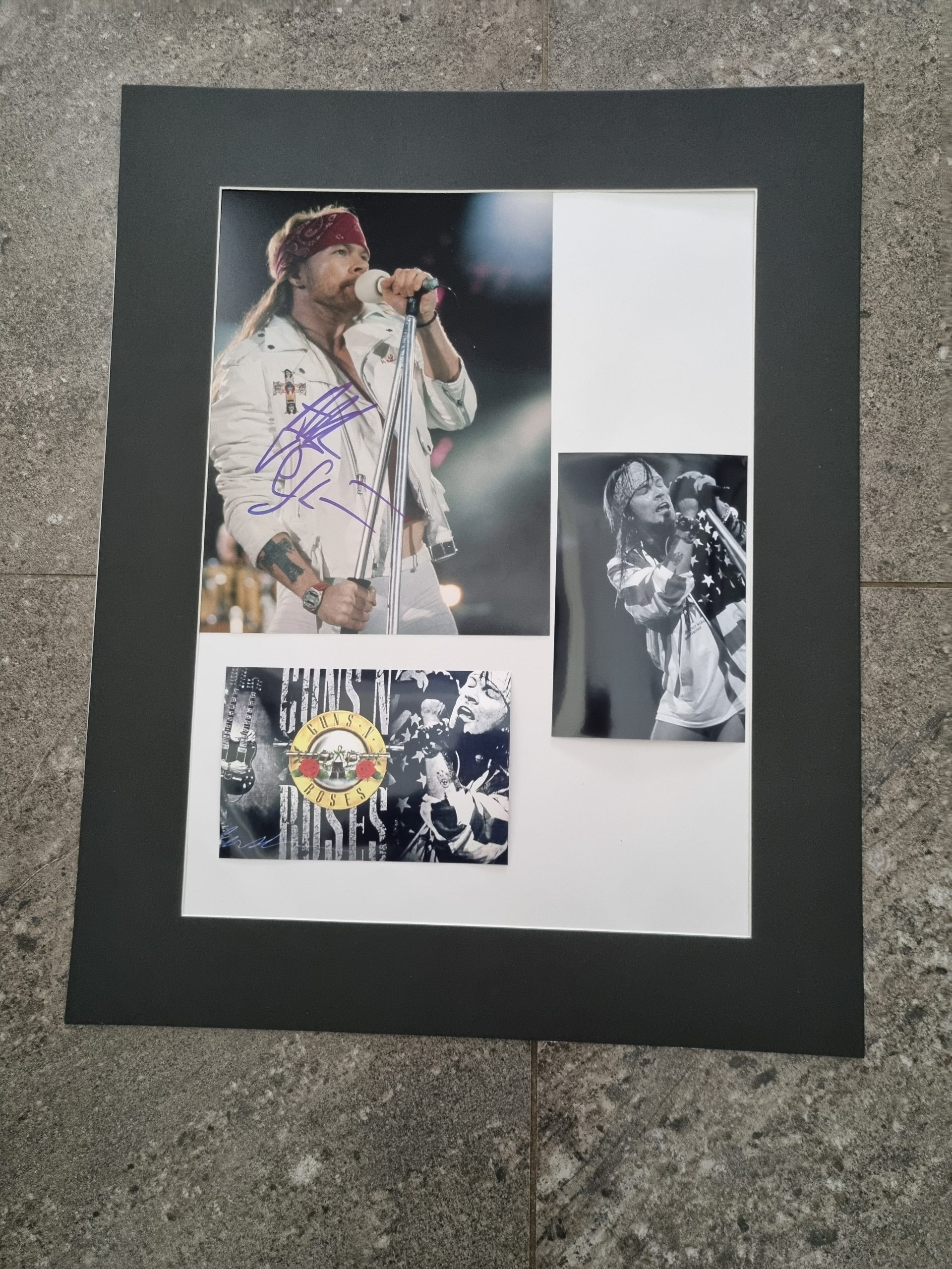 AXEL ROSE GUNS & ROSES – Elite Autographs