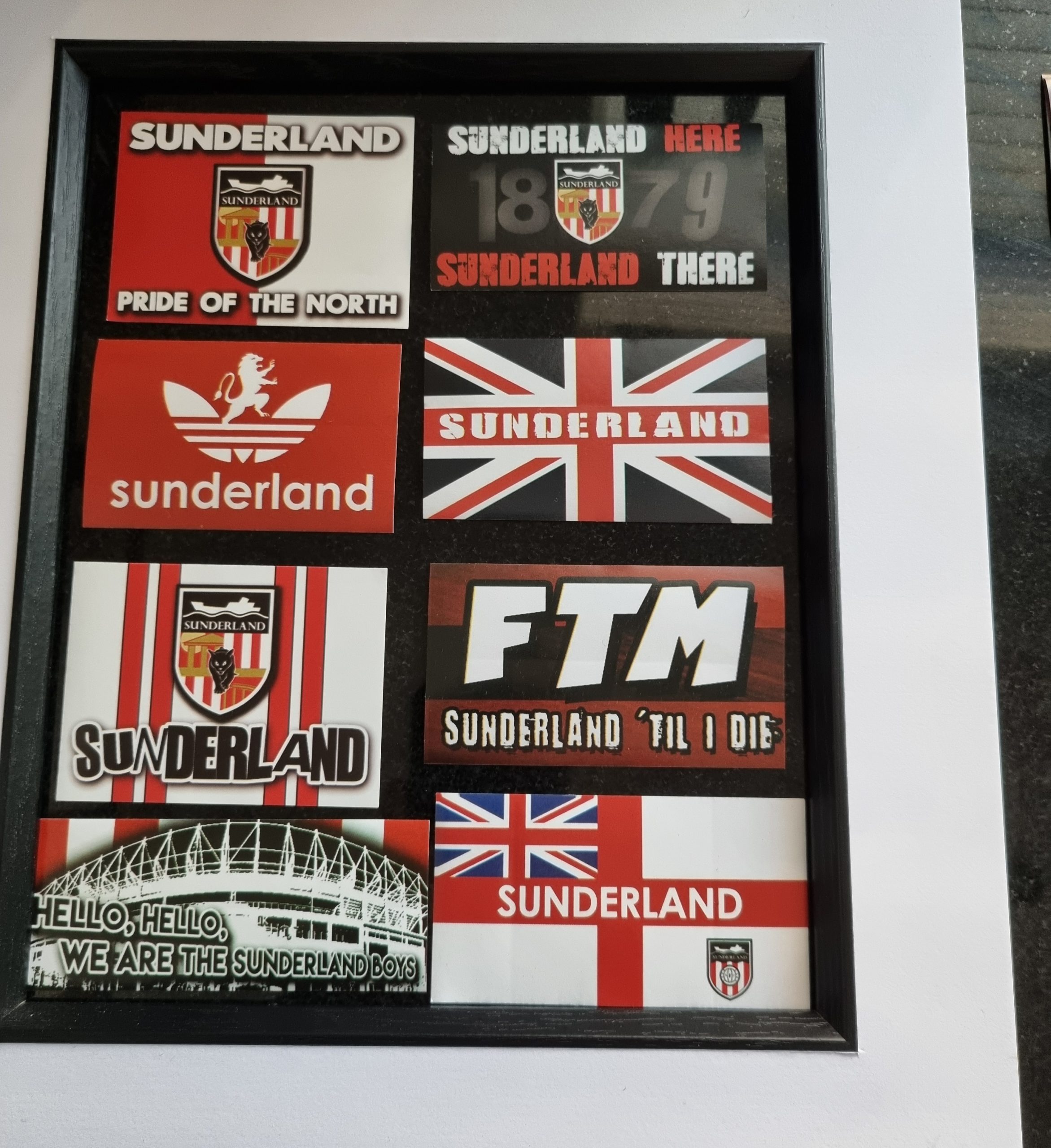 SAFC STICKER FRAME – Elite Autographs
