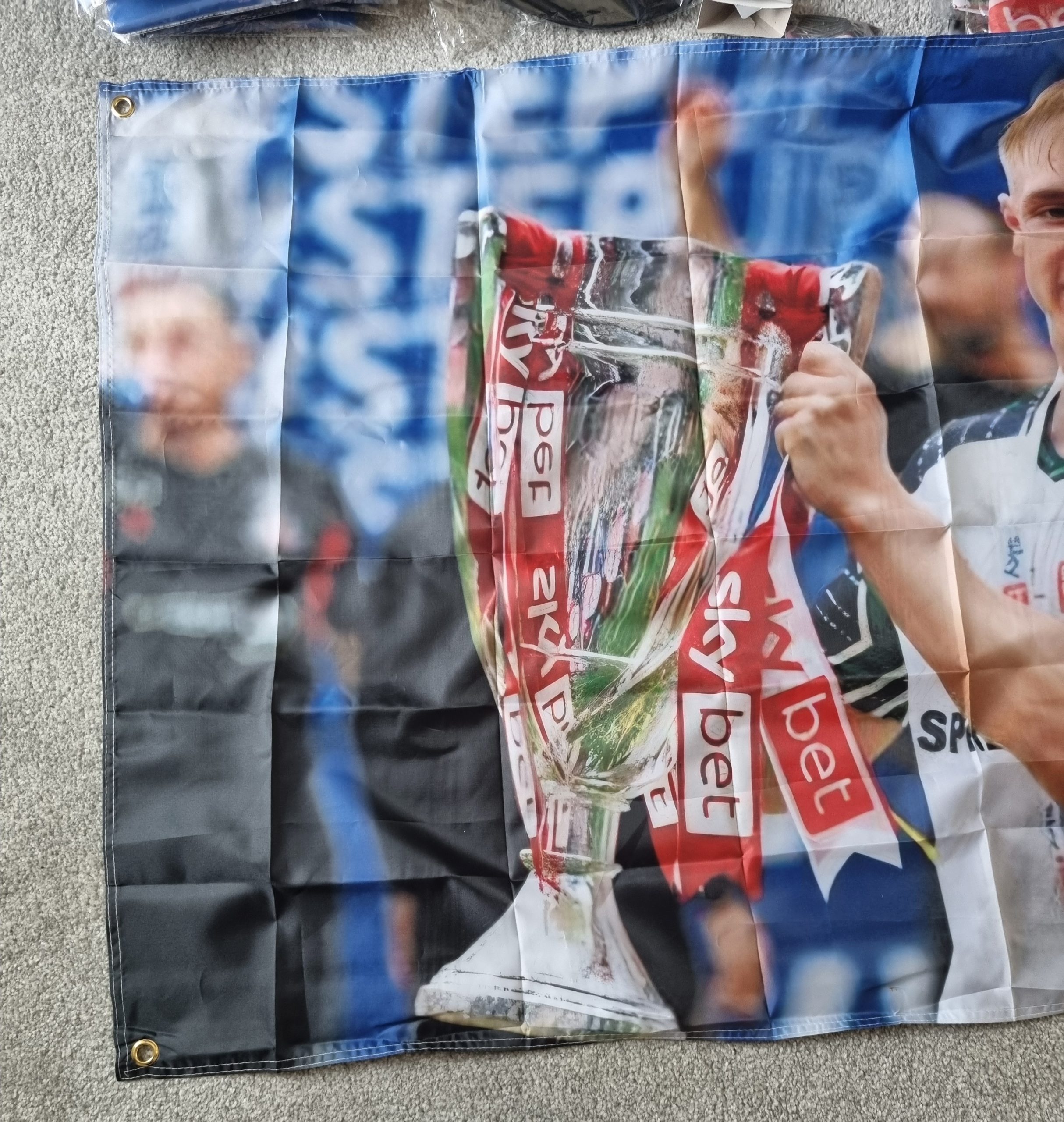 SAFC WATSON FLAG – Elite Autographs
