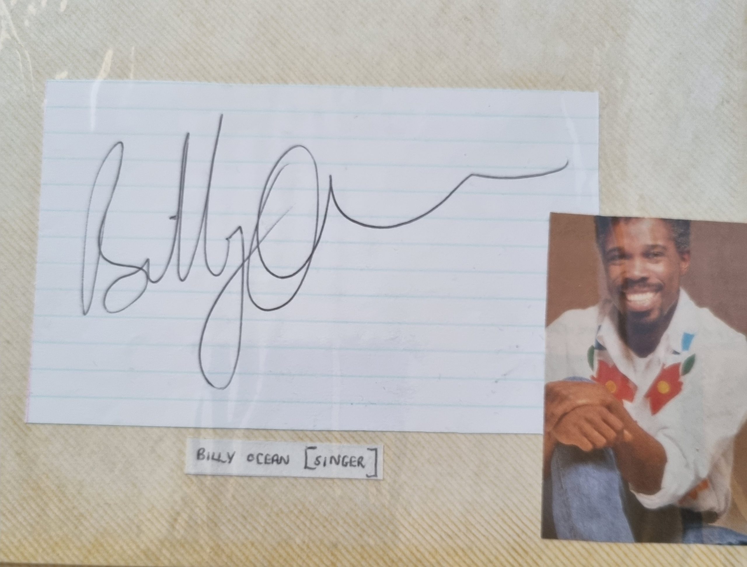 BILLY OCEAN – Elite Autographs